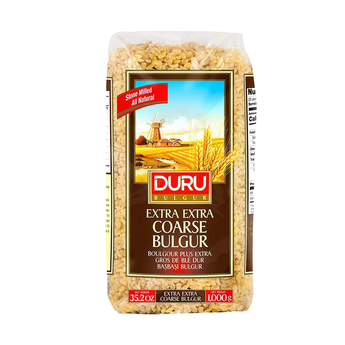 Duru Extra Extra Coarse Bulgur 1kg – Sahar Brand